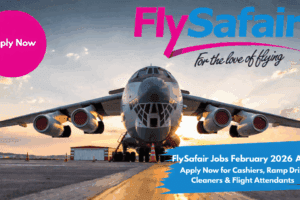 FlySafair 2026 – Vacancies for Cashiers, Ramp Drivers, Cleaners & Cabin ...